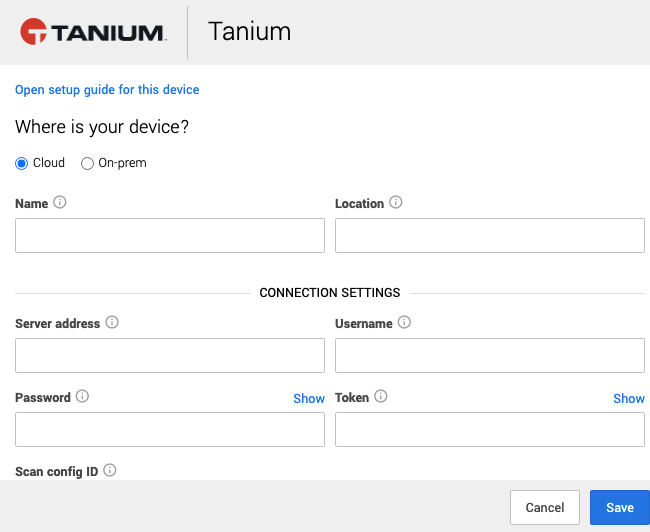 Tanium Xem Core On Prem Setup For Workbench Expel Help Center 